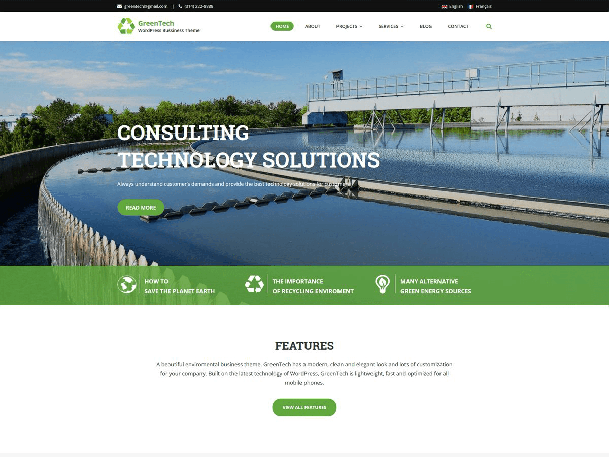 Download GretaThemes GreenTech WordPress Theme 1.2.4 - GetMyThemes