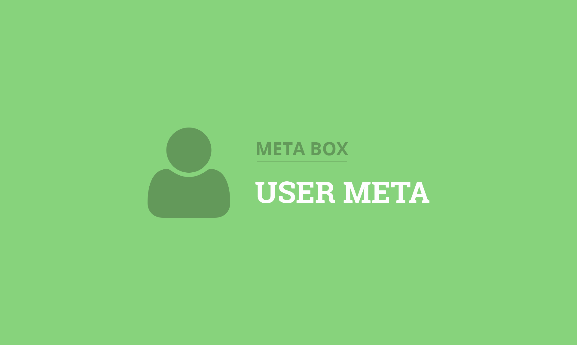 Download Meta Box User Meta 1.2.9 - GetMyThemes