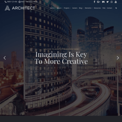 Download VisualModo - Architect WordPress Theme 3.0.4 - GetMyThemes