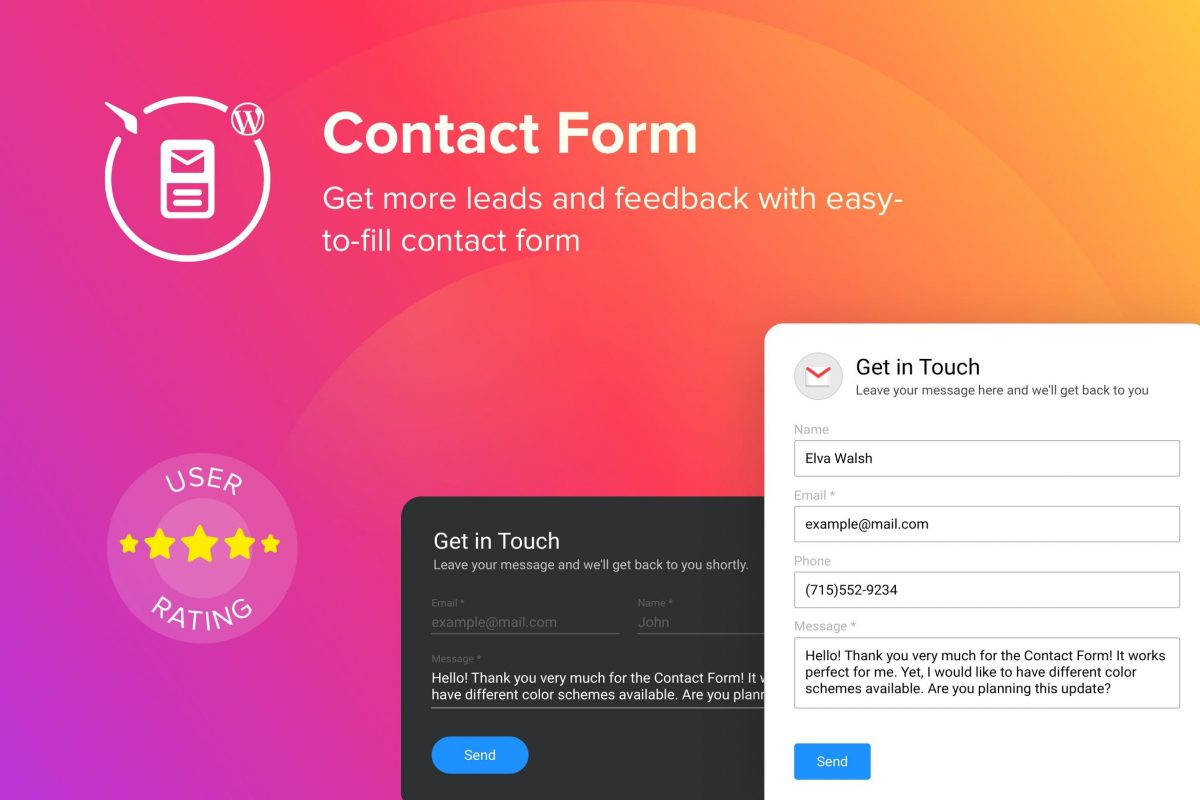 Download Elfsight Contact Form 231 Getmythemes 