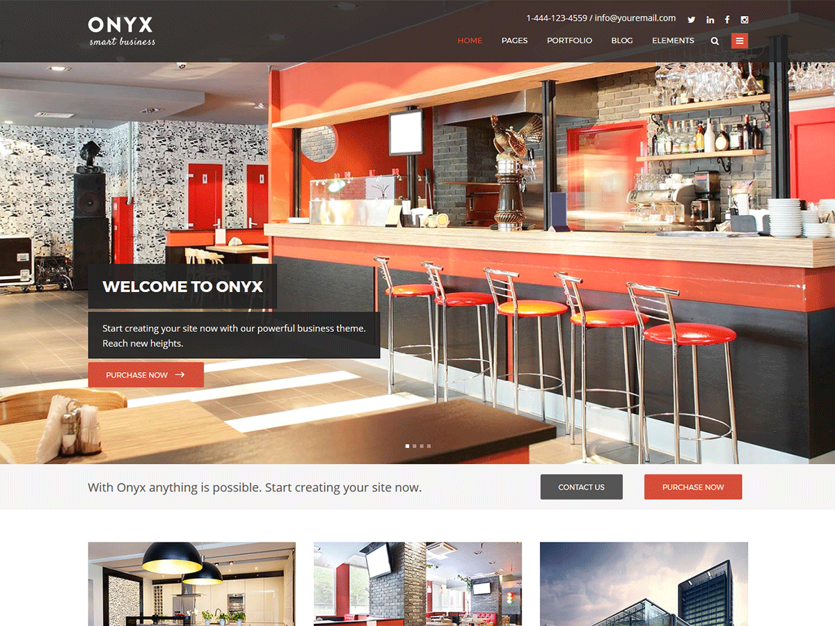 Download Onyx – Powerful Multi Concept Business Theme 3.3 - GetMyThemes