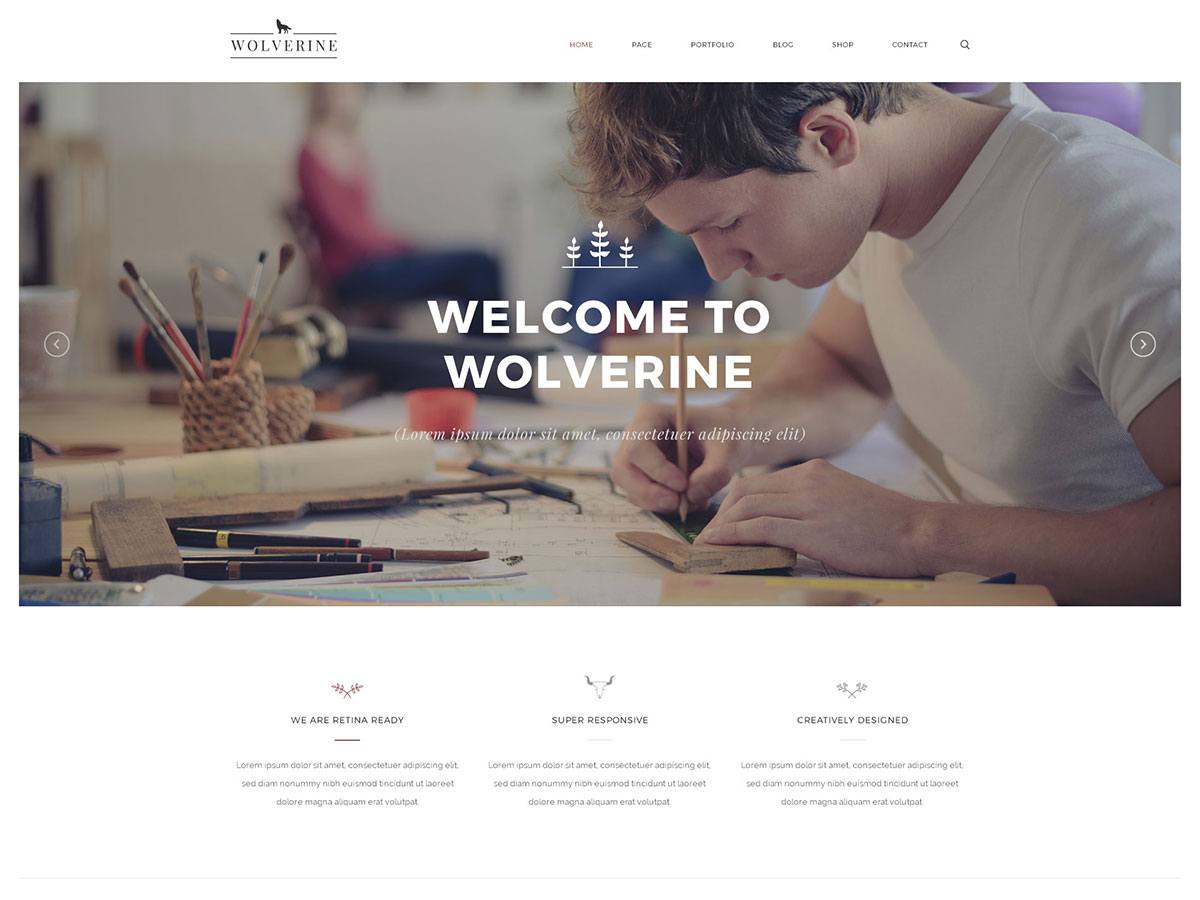 Download Wolverine - Responsive Multi-Purpose Theme 3.1 - GetMyThemes
