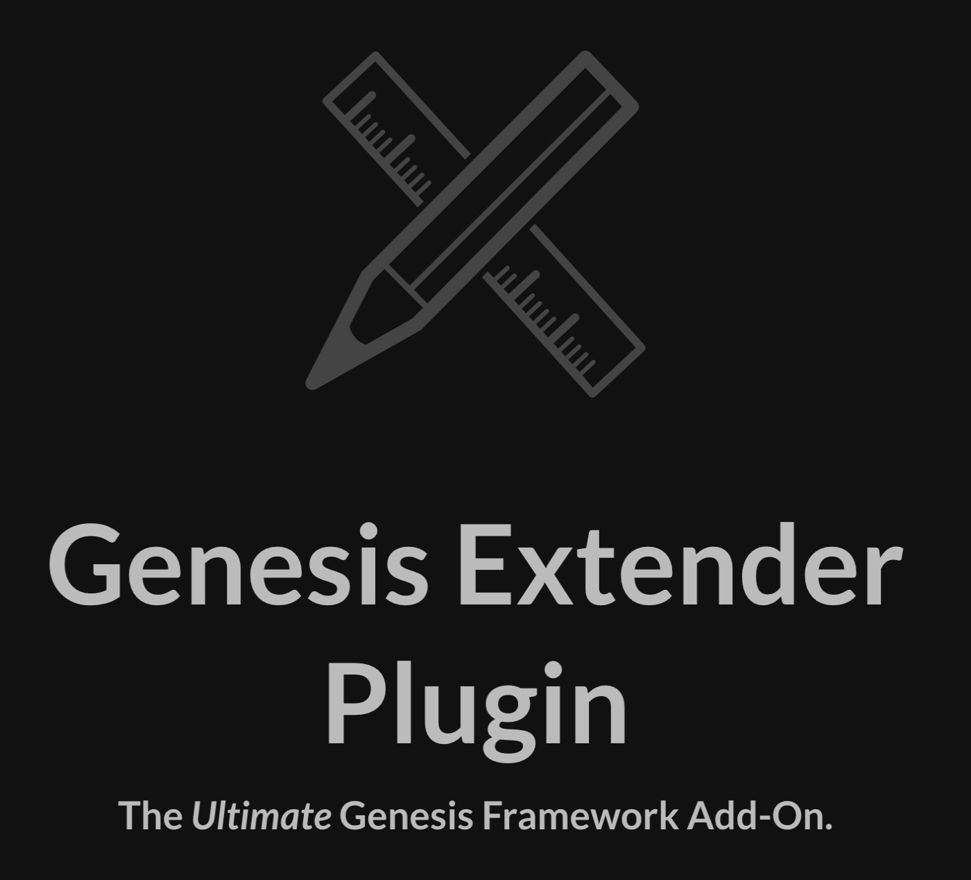 Download Genesis Extender Plugin 1.9.9 - GetMyThemes