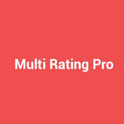 Download Multi Rating Pro 6.0.5 - GetMyThemes