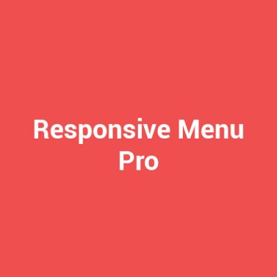 Download Responsive Menu Pro 4.5.0 - GetMyThemes