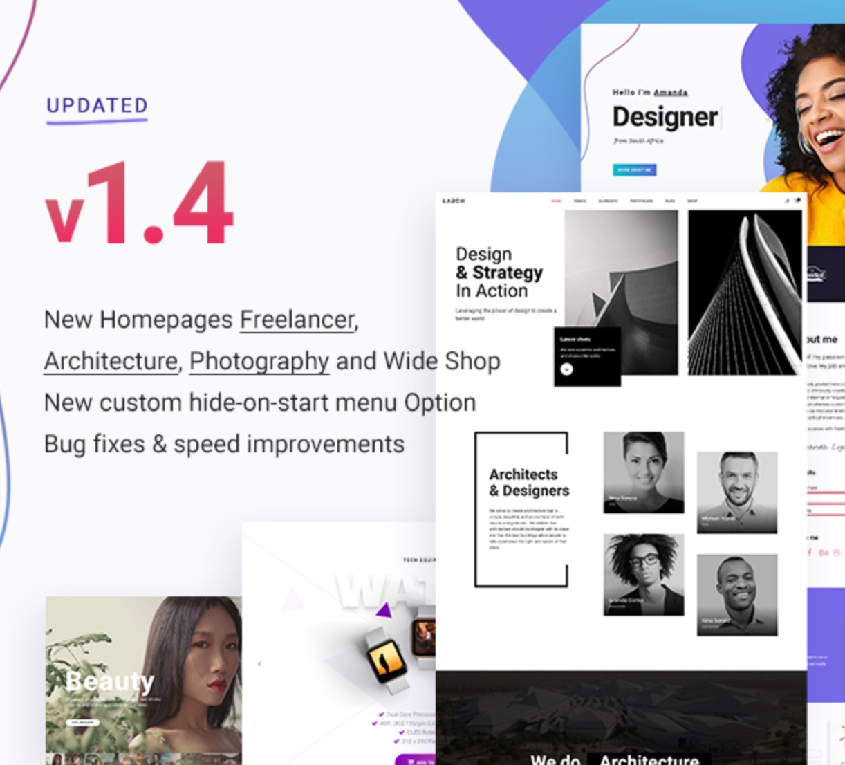 Download Larch – Responsive Minimal Multipurpose WordPress Theme 2.4 - GetMyThemes